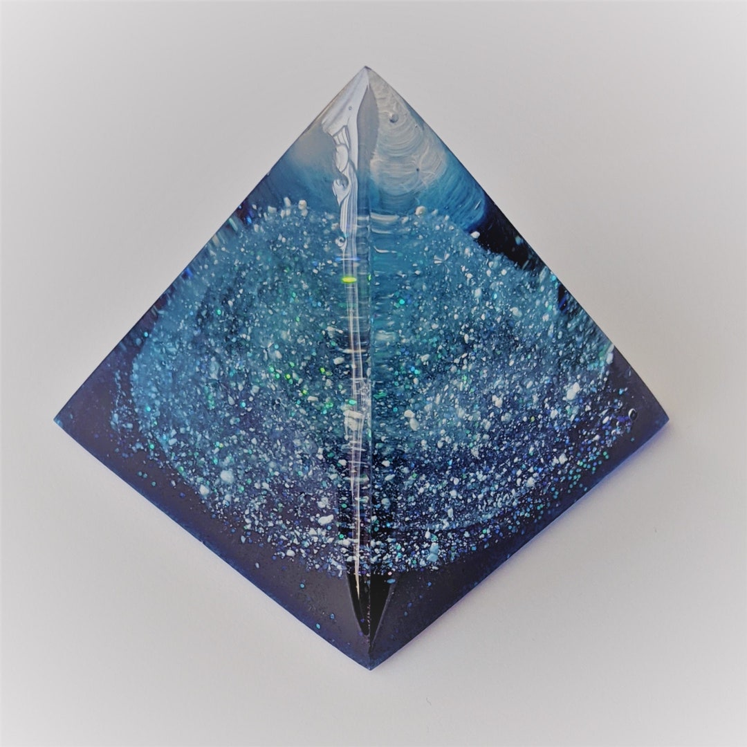 Pyramid Ash Paperweight - Etsy