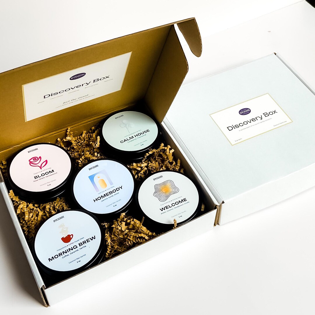 Home Essentials Candle Discovery Set | Candle Gift Set - Etsy