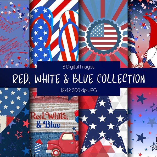 Patriotic Papers - Etsy