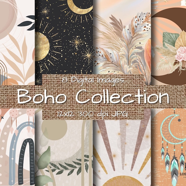 Boho Decoupage Paper - Etsy