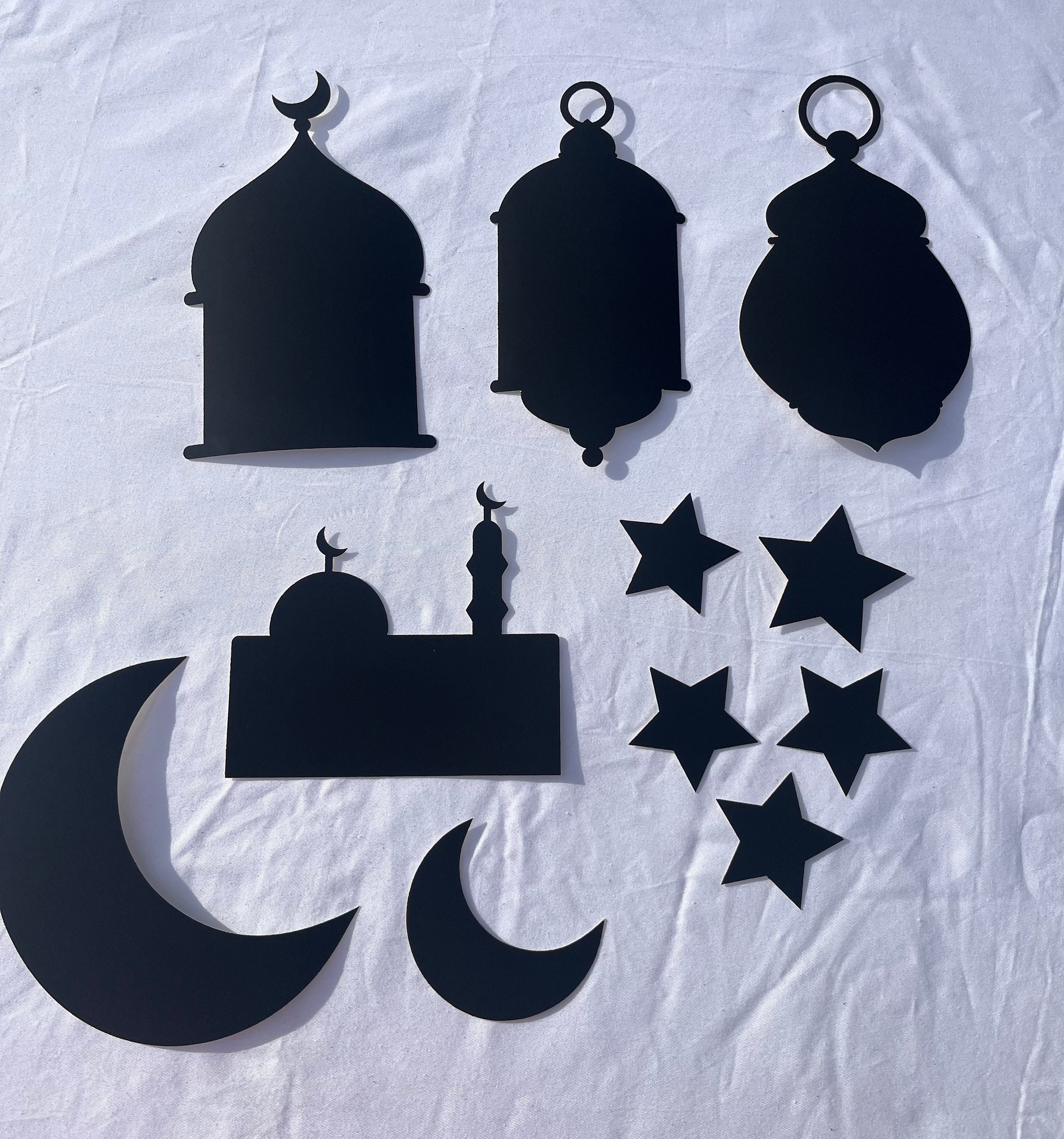 Ramadan Scratch Art for Kids, Ramadan Kid's Activity, Islamic Crafts ...