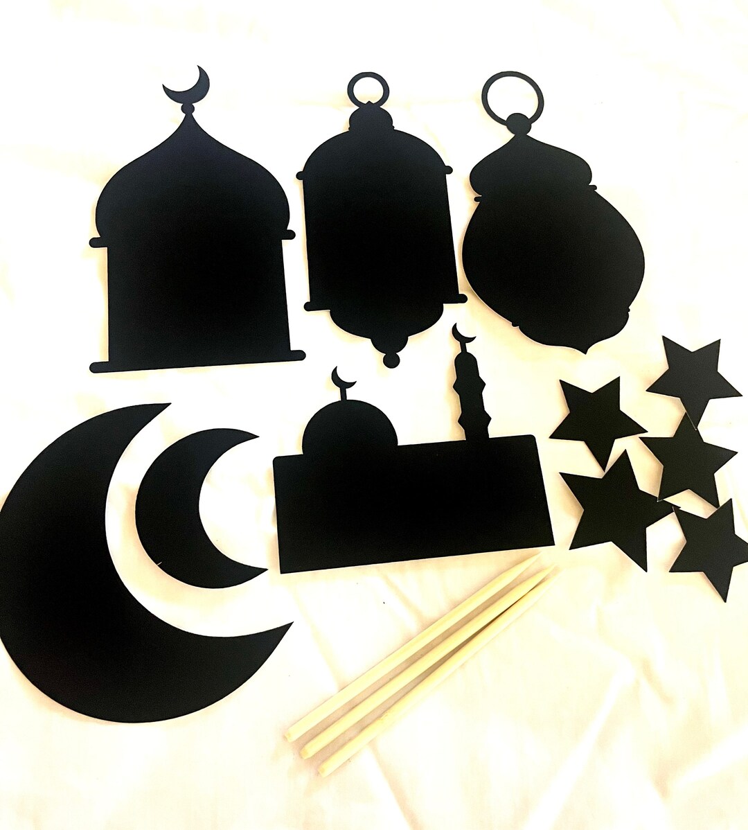 Ramadan Scratch Art for Kids, Ramadan Kid's Activity, Islamic Crafts ...