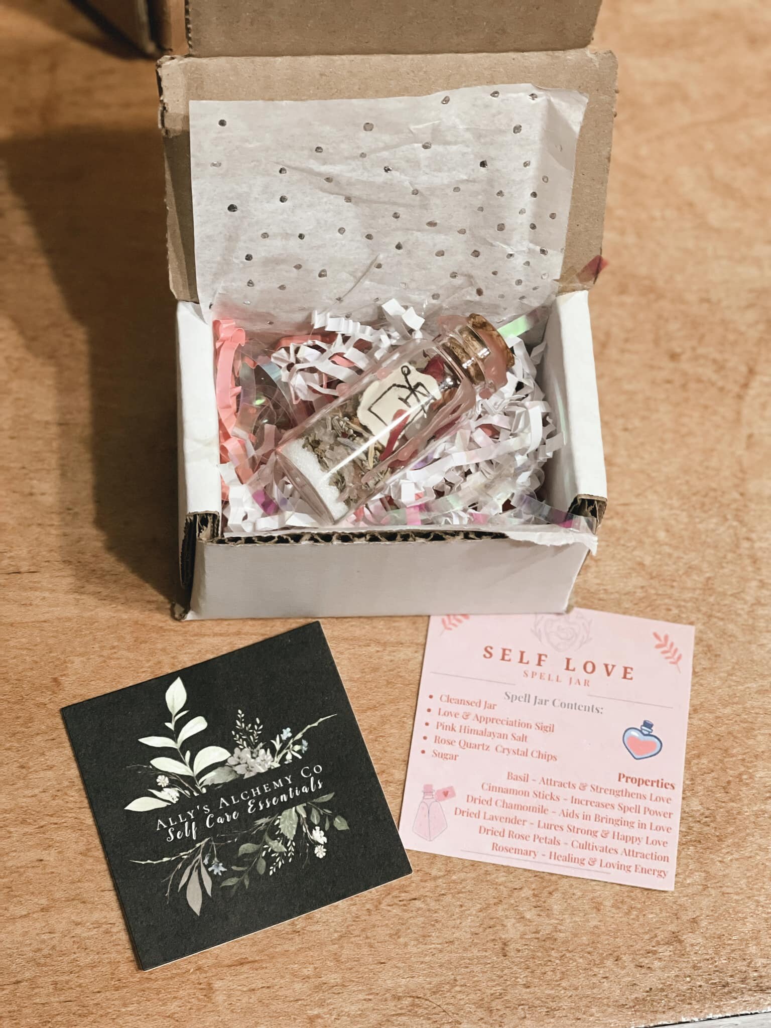 PREMADE SELFLOVE JAR Self Love Spell Jar Spell Jar for - Etsy