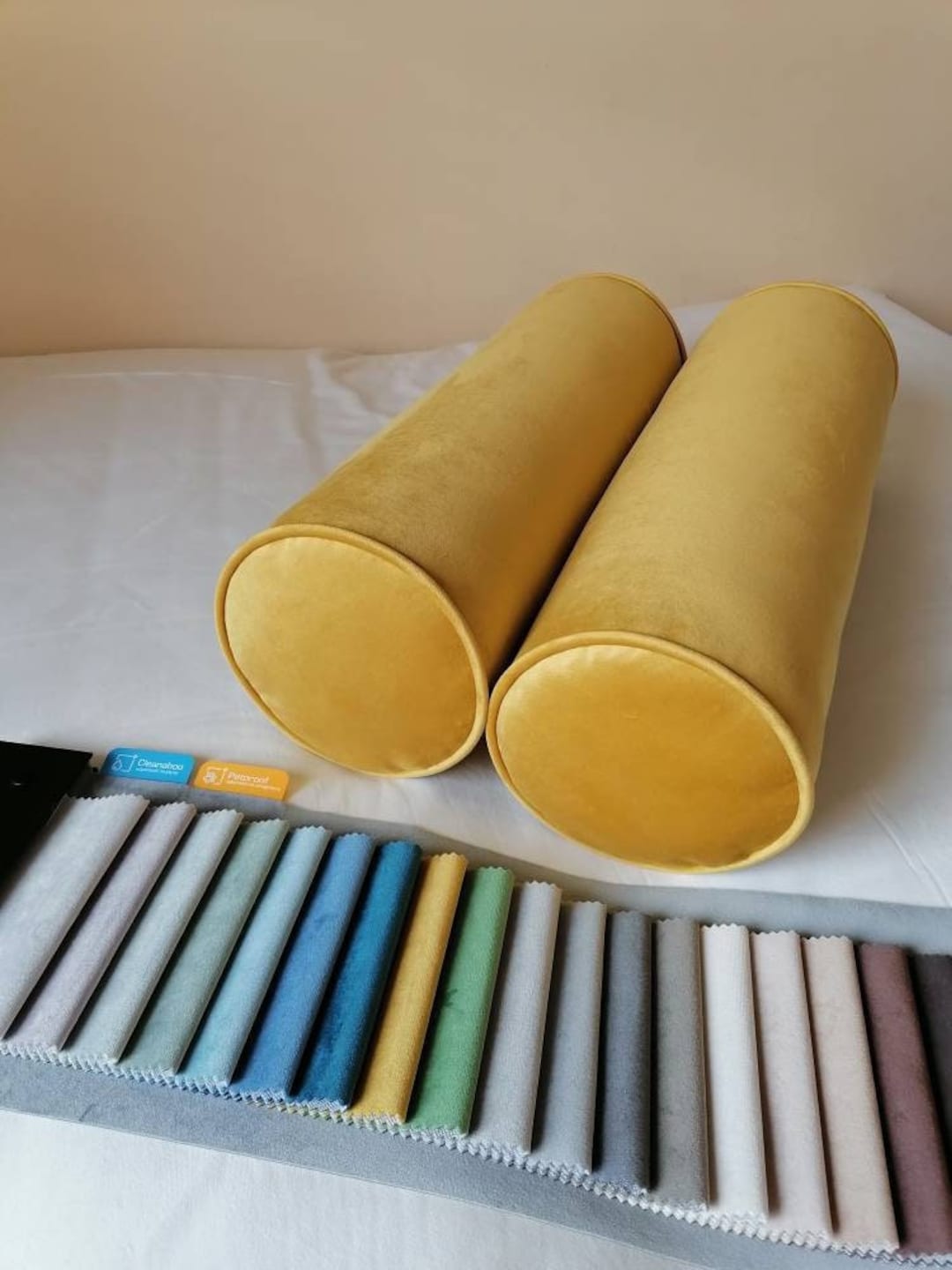 Any Size Bolster/daybed Side Custom Bolster/velvet Queensize Bolster ...