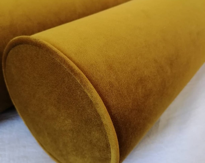 Any Size Bolster Pillow/custom Bolster/eco Velvet Fabric/golden ...