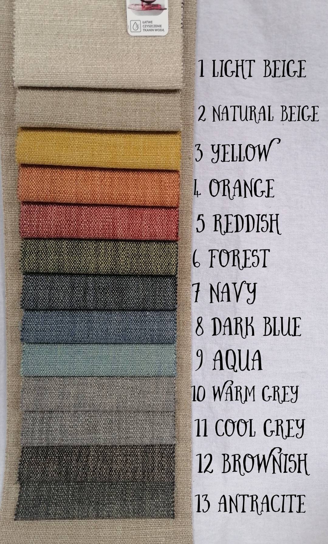 Linen Fabric by the Meter/linen Decor Fabric/heavyweight Linen Fabric ...