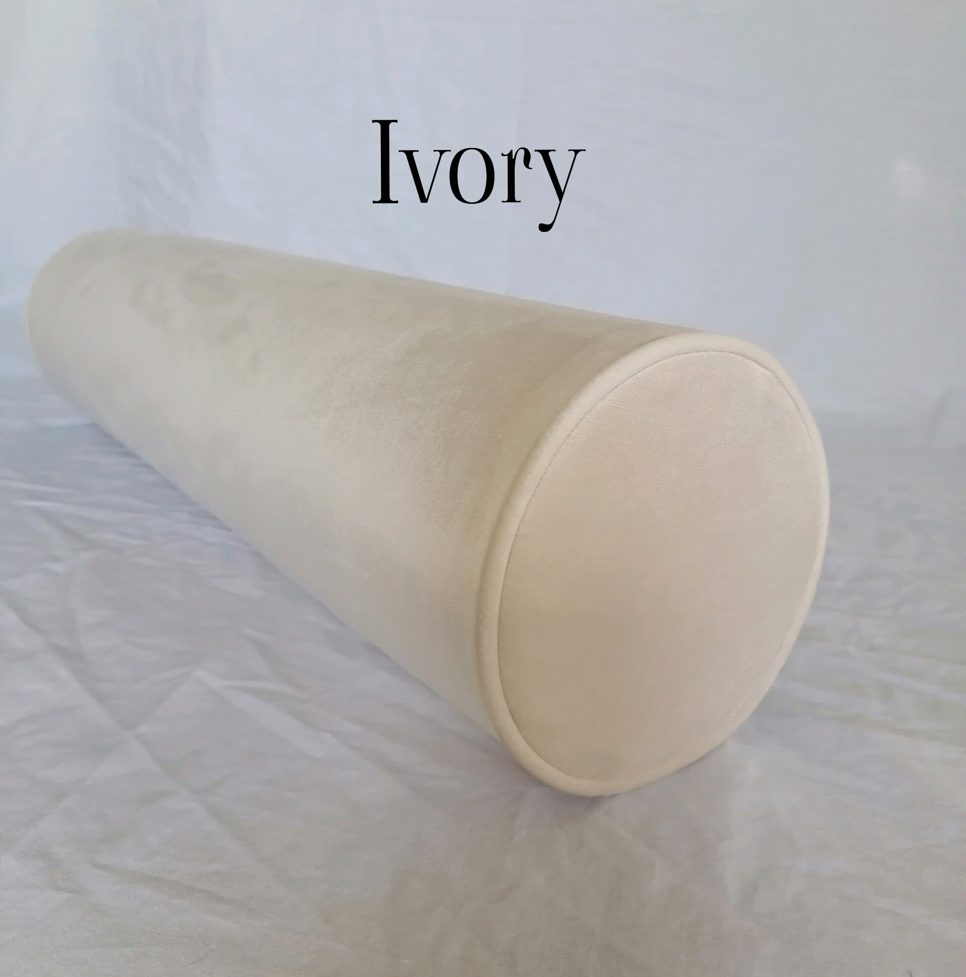 Any Size Bolster Pillow/accent Cushion/velvet Round Bolster/firm Insert ...