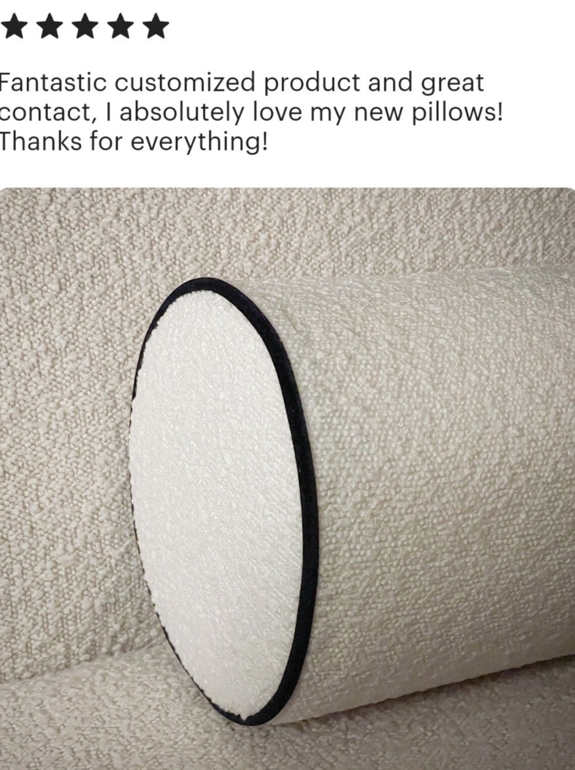 Boucle Decor Bolster/accent Pillow/kingsize Bed Bolster/sofa Pillow ...