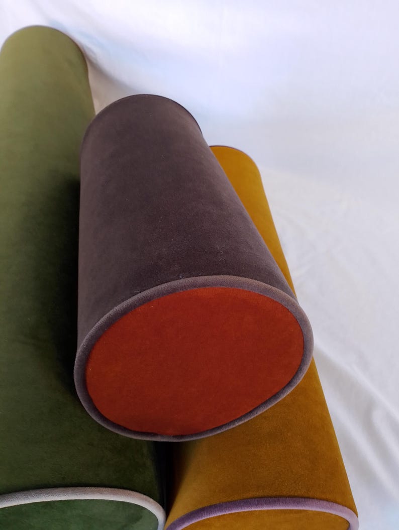 Velvet Bolster Pillow/custom Size Cushion/eco Velvet/pillow for Daybed ...