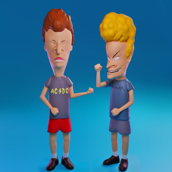 Beavis and Butt-head STL Print Files - Etsy
