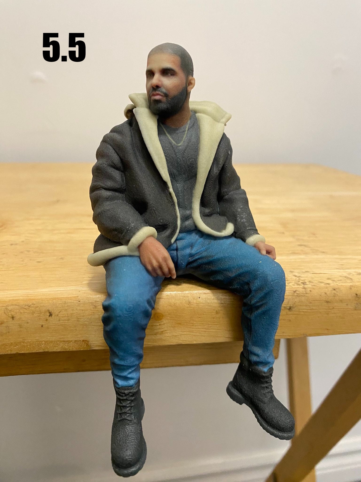 3D Printed Drake Figurine Perfect Gift for Fans of the - Etsy