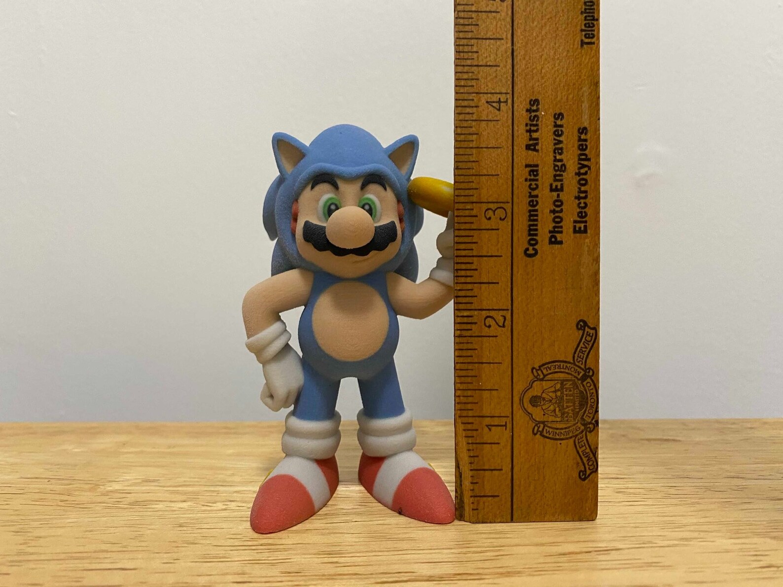 Mario Sonic Fusion Figurine (sandstone) - Etsy