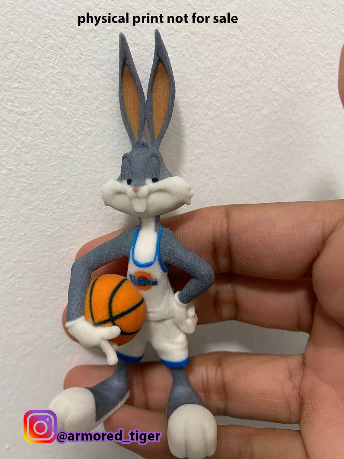 Bugs Bunny Space Jam STL Print File - Etsy