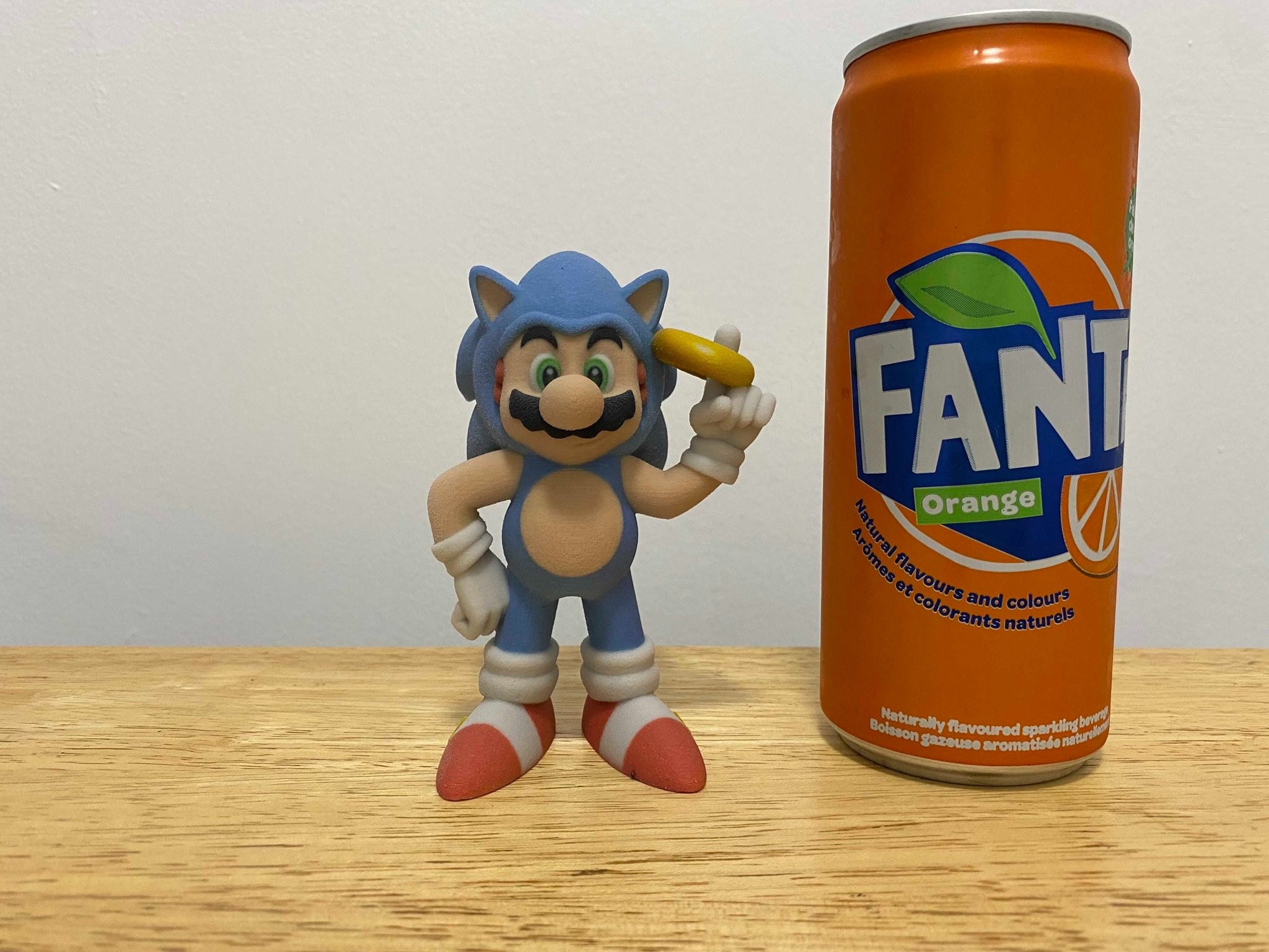 Mario Sonic Fusion Figurine (sandstone) - Etsy