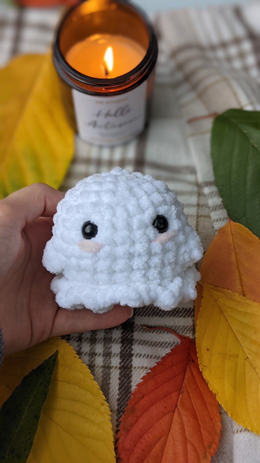 Halloween Squishy Ghost Plushie - Etsy