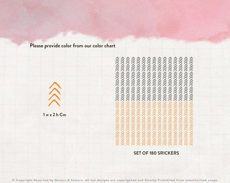 Set of 24 Arrows Pattern Wall Decals Geometric Wall Decor - Etsy