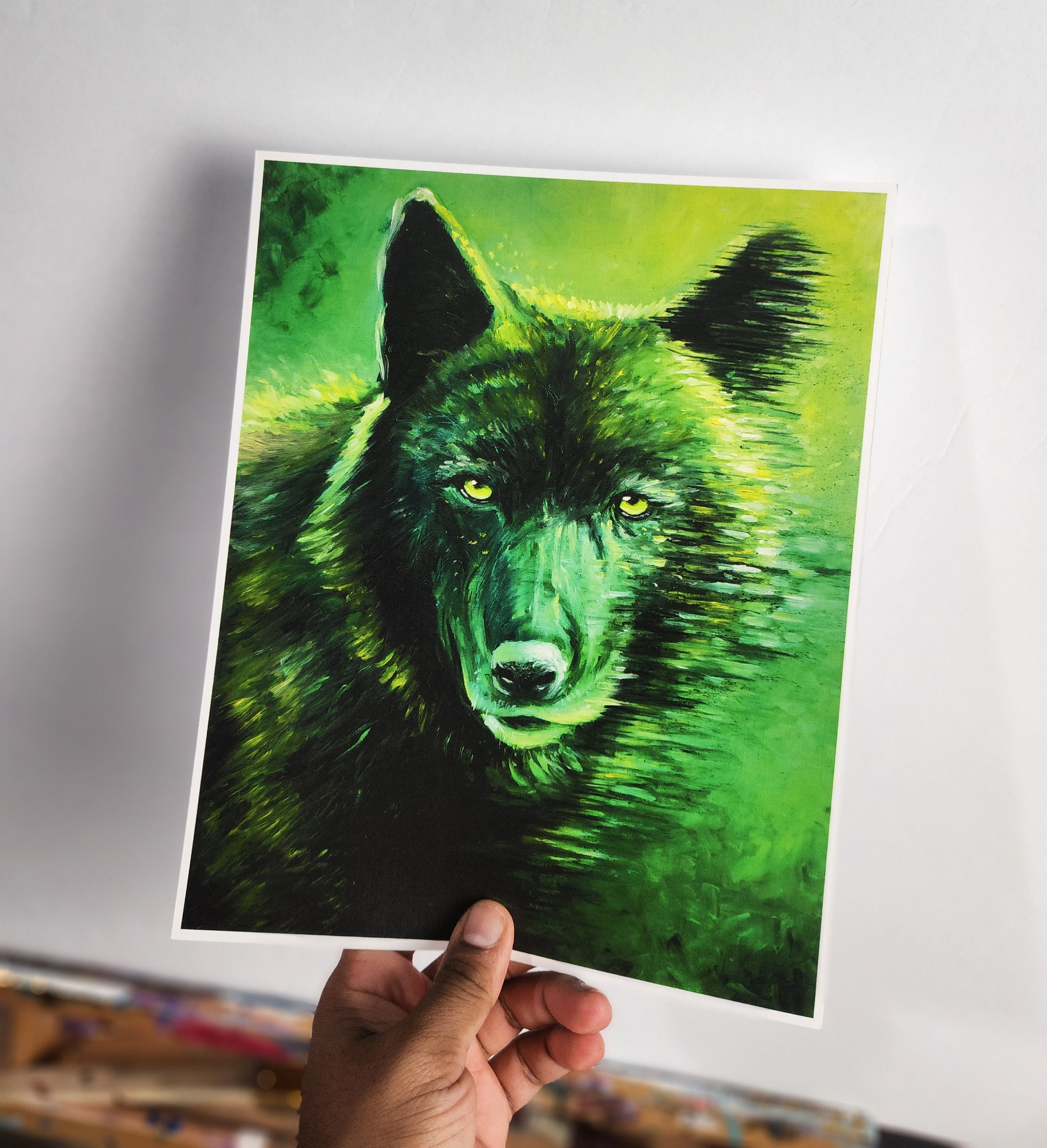Wolf Art Print Wolf Wall Art Wolf Decor Wolf Wall Decor - Etsy