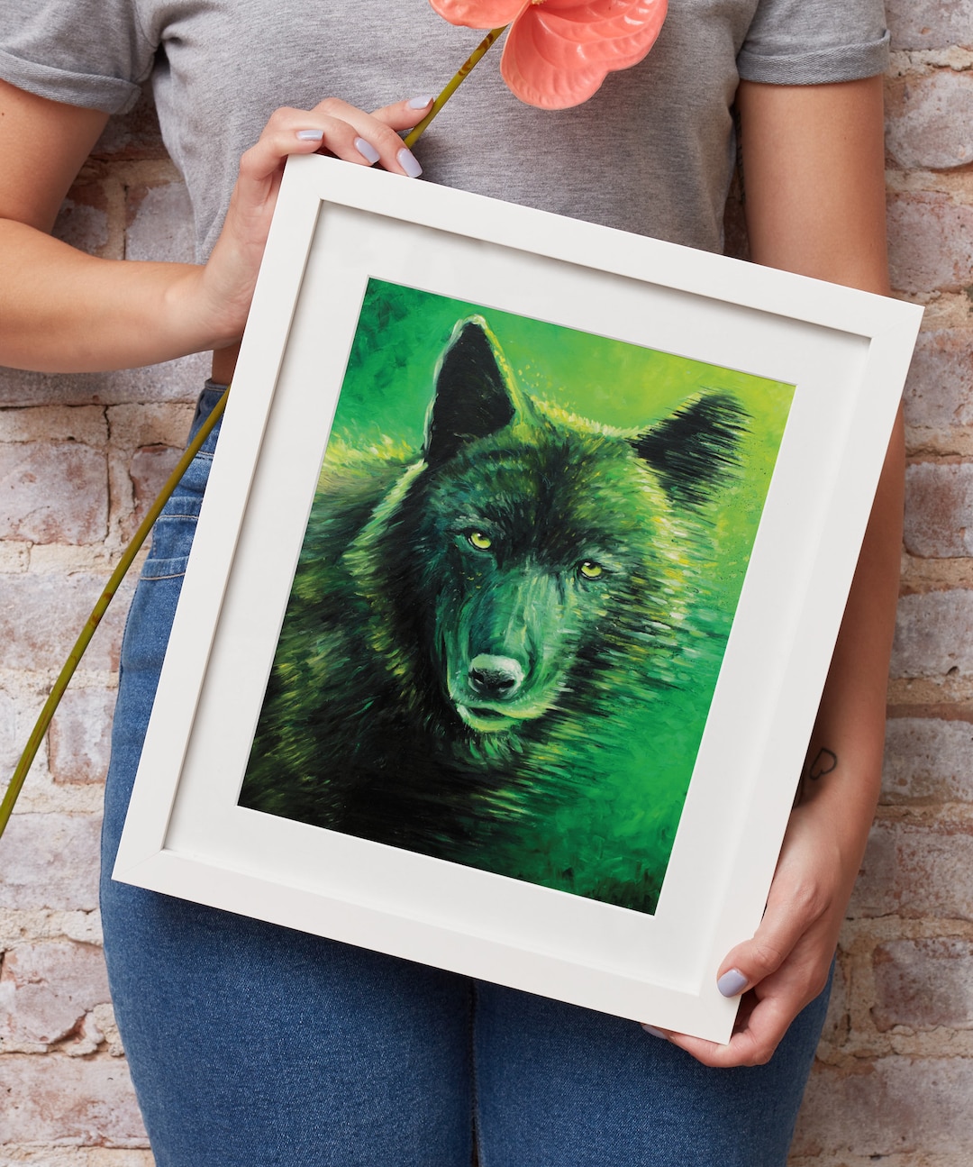 Wolf Art Print, Wolf Wall Art, Wolf Decor, Wolf Wall Decor, Wolf ...