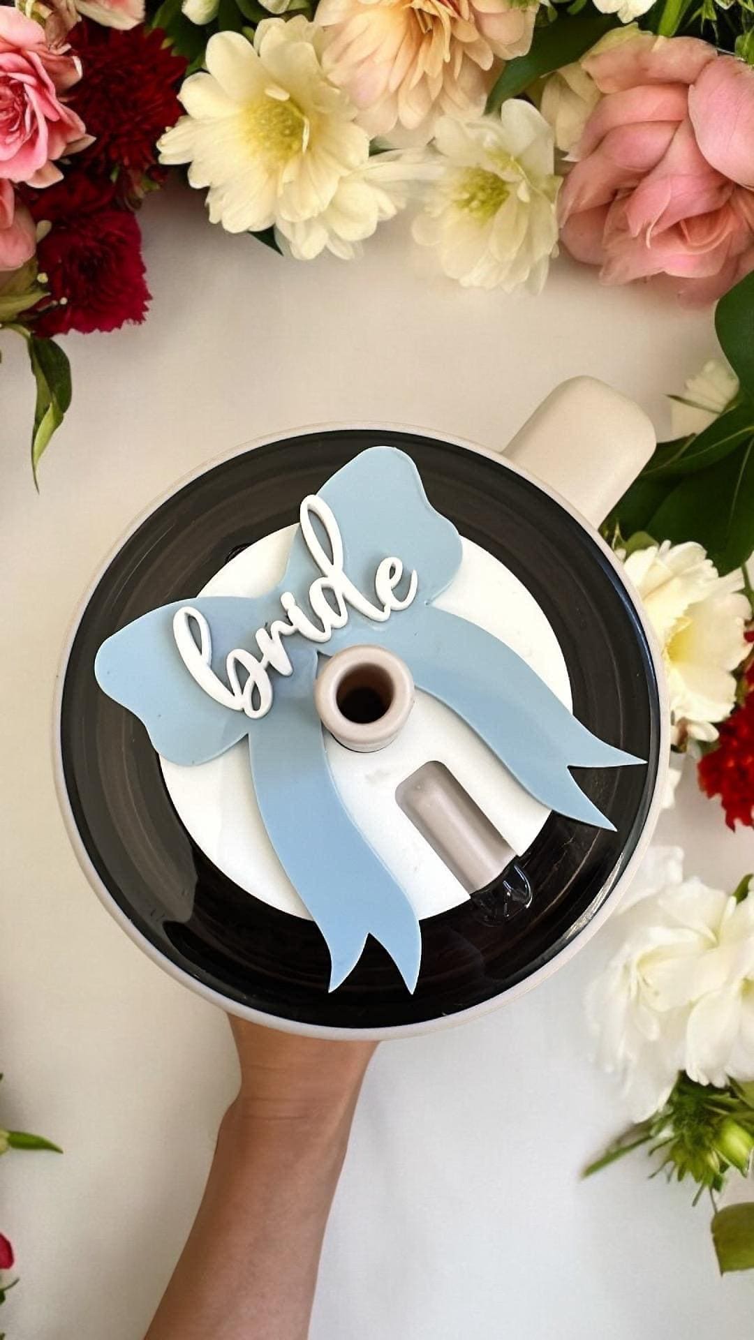 Brumate Bow Topper Custom - Etsy