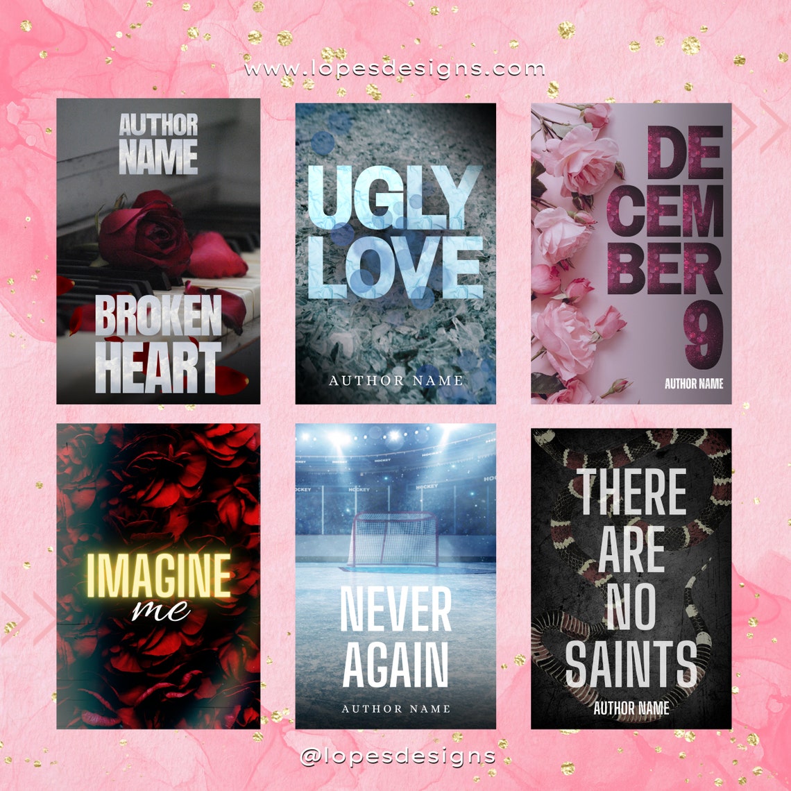 Personalized Book Cover Design Book Cover Designer Romance Made to ...