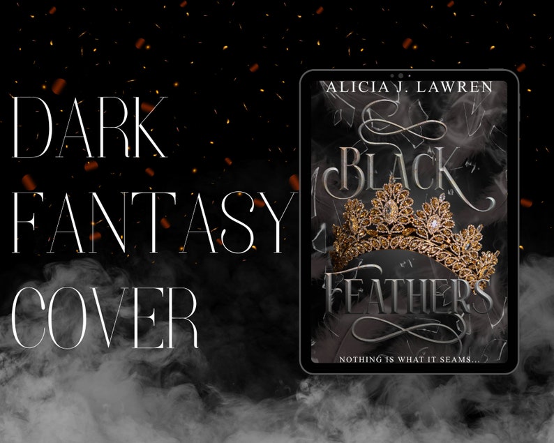 Customised Book Cover Design Dark Fantasy Premade Book Cover Design - Etsy