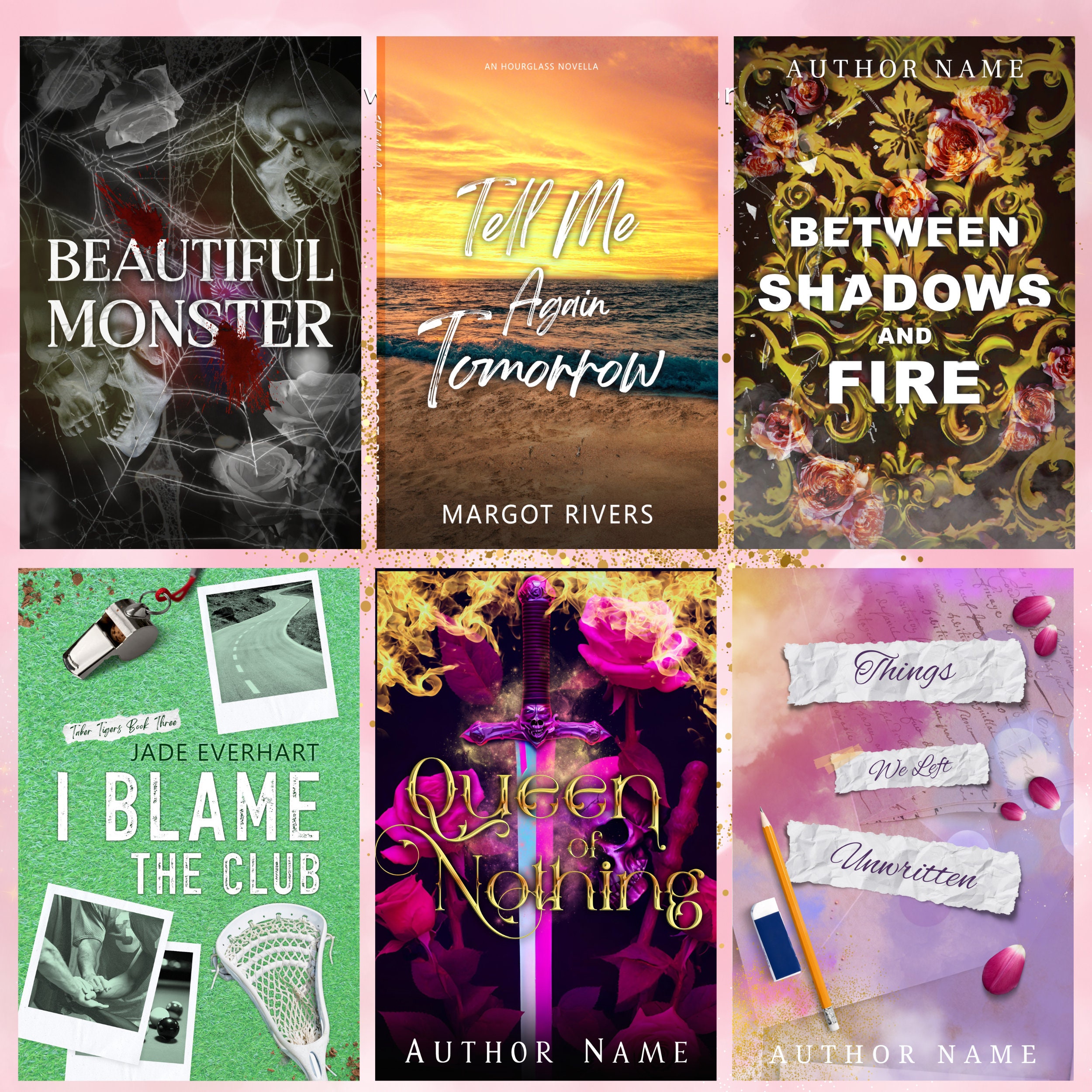 Custom Made Book Cover Design Book Cover Designer Romcom, Dark Romance ...