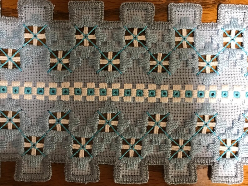 Hardanger Table Runner - Etsy