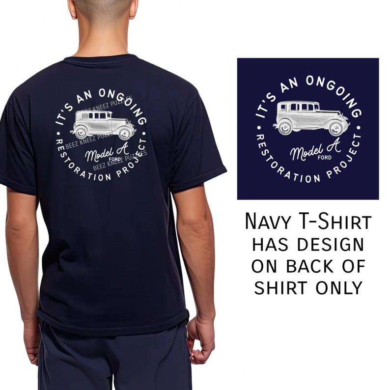 Ongoing Restoration Model A Tshirt (2 Body Styles) - Etsy