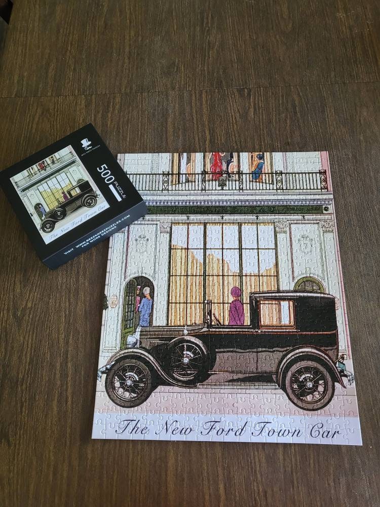 Model A Ford Ad Puzzles 15 Different Design Options - Etsy