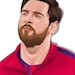 Messi Cross Stitch Pattern, Lionel Messi Cross Stitch, Messi Portrait ...