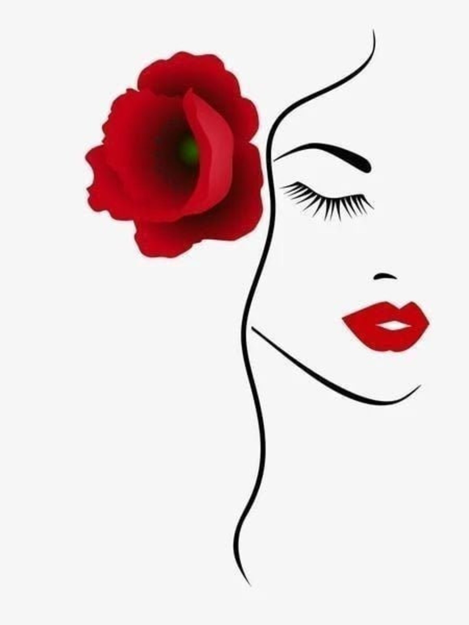 Woman Cross Stitch Pattern, Woman Profile Cross Stitch, Woman ...