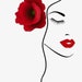 Woman Cross Stitch Pattern, Woman Profile Cross Stitch, Woman ...