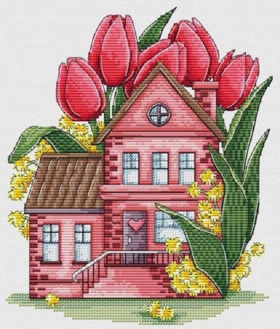 Sweet Home Cross Stitch Pattern, Home and Garden Cross Stitch Pattern ...
