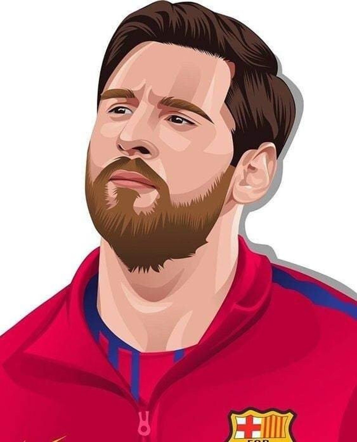 Messi Cross Stitch Pattern, Lionel Messi Cross Stitch, Messi Portrait ...