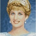 Princess Diana Cross Stitch Pattern - Etsy