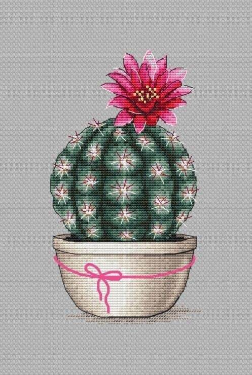 Cactus Cross Stitch Pattern - Etsy