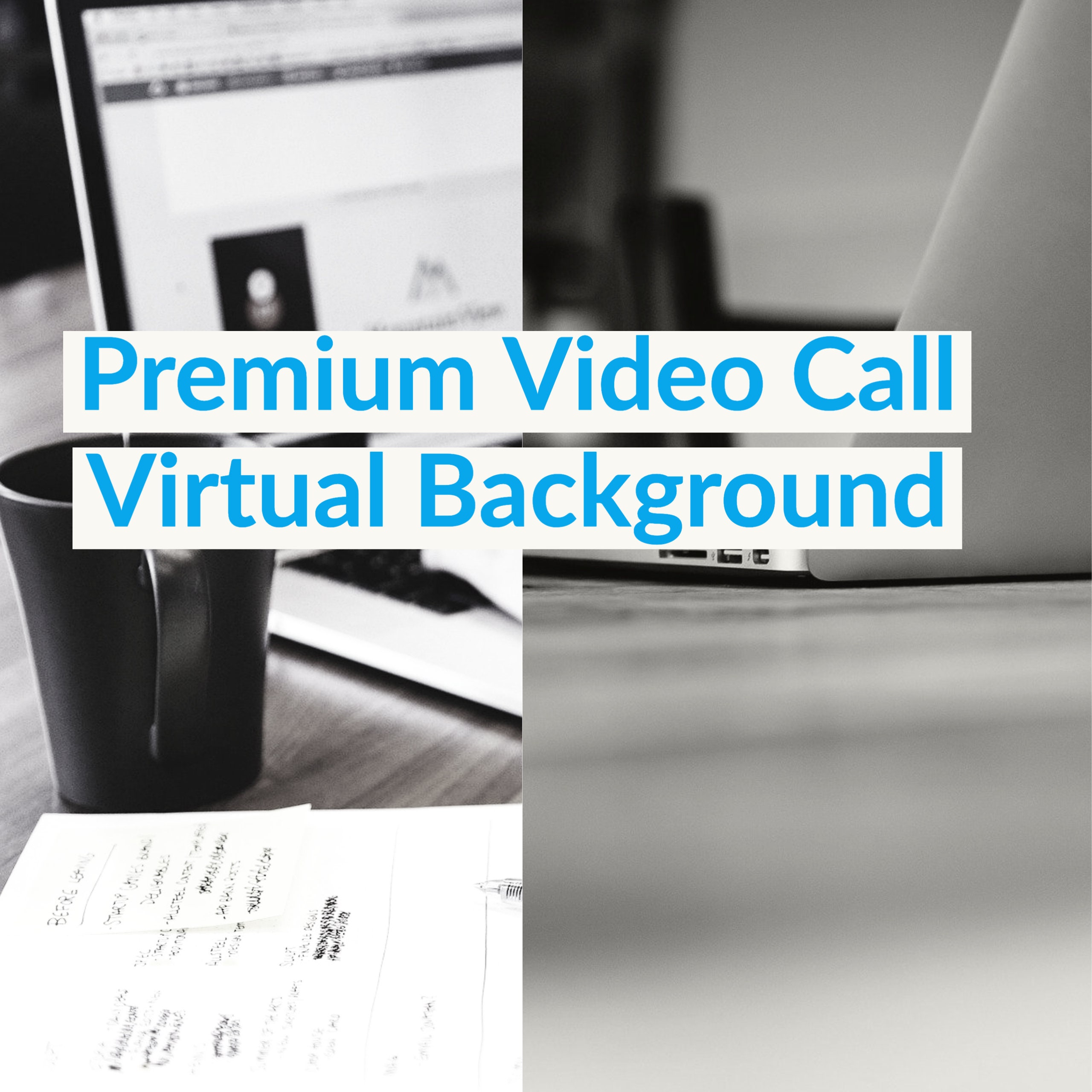 Premium Video Call Virtual Background | Etsy