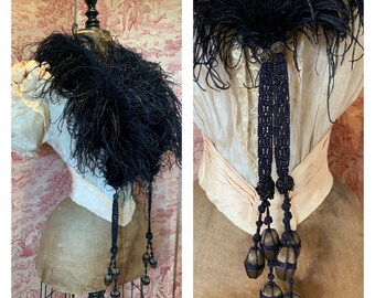 Black Feather Boa - Etsy