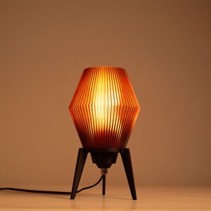 KERO - Space Age Table Lamp | Warm Amber Light | Recycled Plastic ...