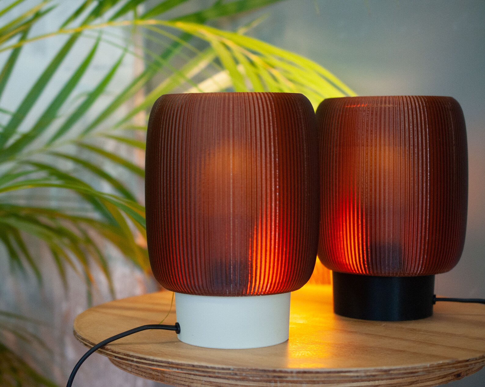 Table Lamp TORO X AMBER Retro Minimal Design 3d Printed - Etsy