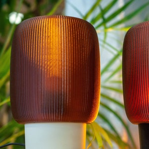 Table Lamp TORO X AMBER Retro Minimal Design 3d Printed - Etsy