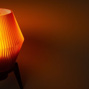 KERO - Space Age Table Lamp | Warm Amber Light | Recycled Plastic ...