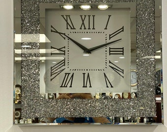 Square Wall Clock | Etsy