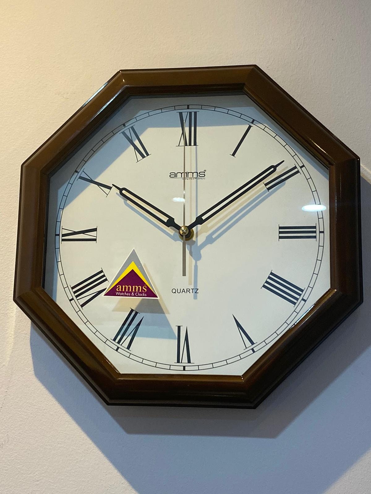 Amms Octagon Shaped Wall Clock 000545 | Etsy