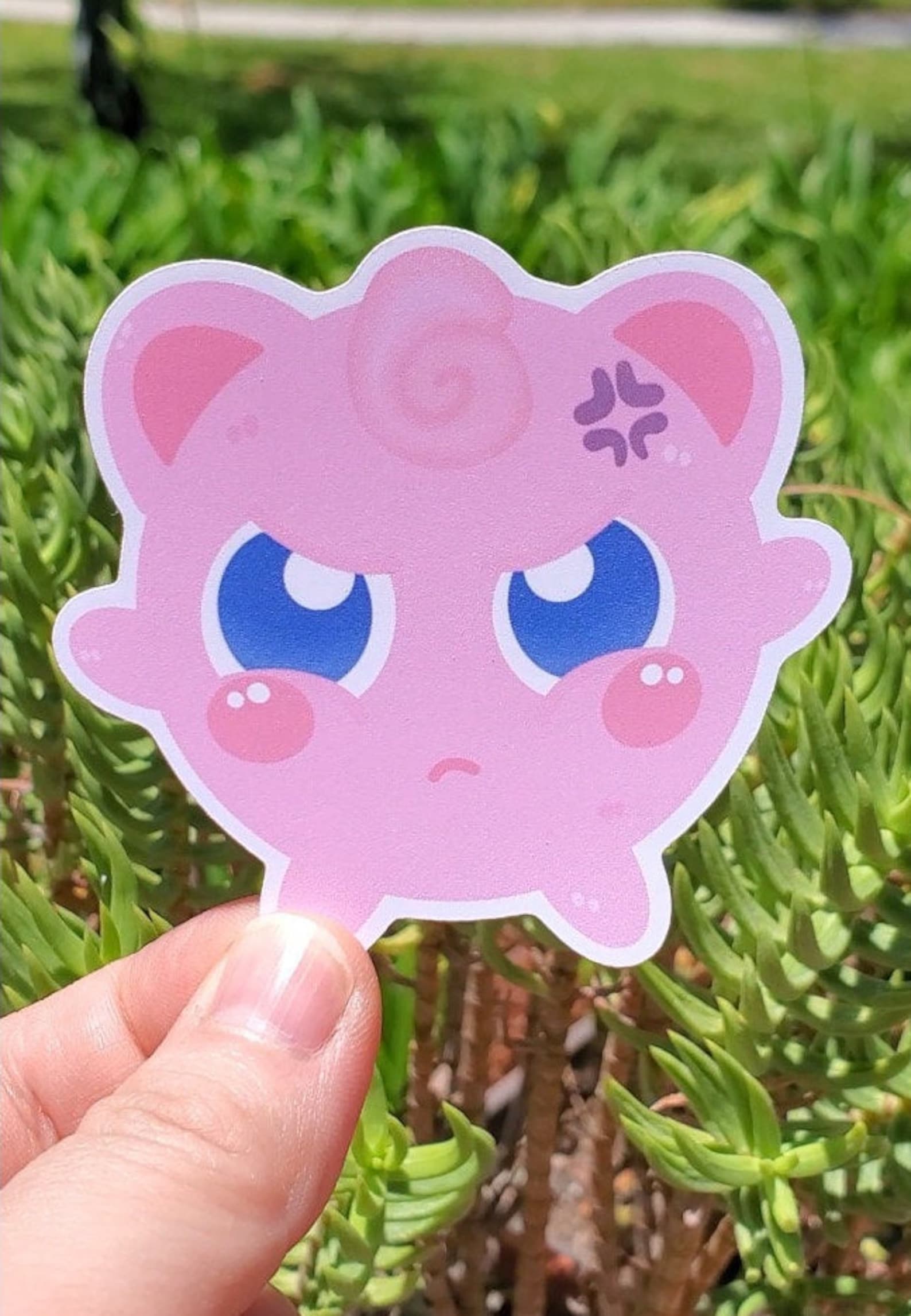 3 Jigglypuff Chibi Vinyl Decal Pokemon Sticker Laptop - Etsy