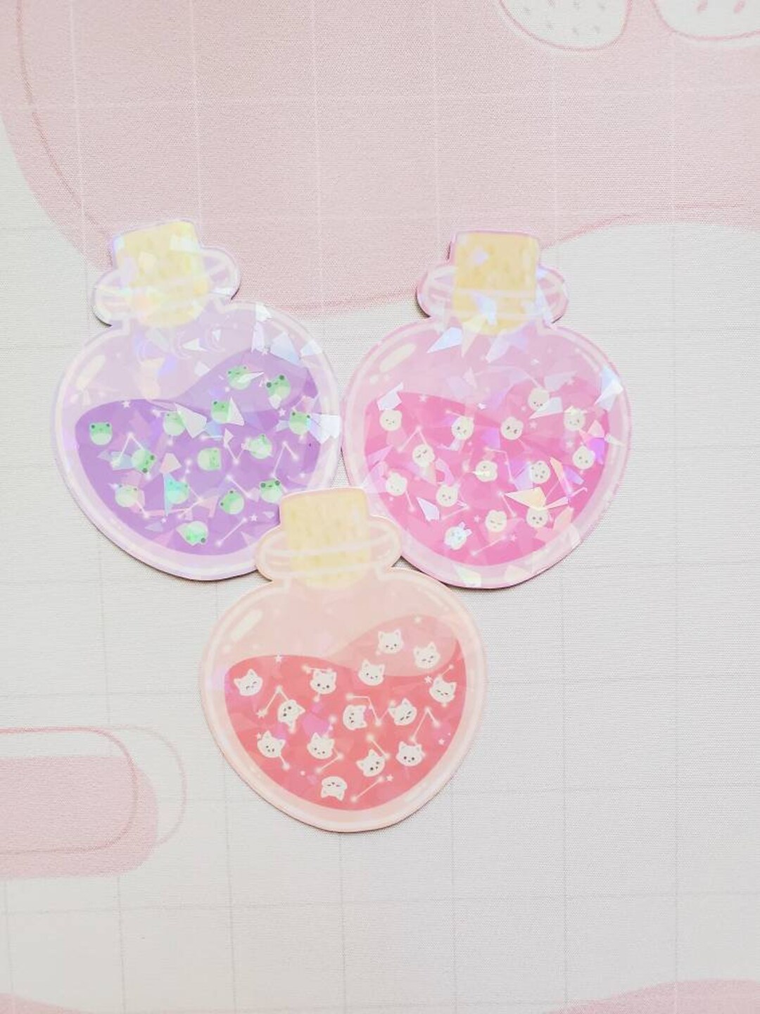 Magic Potion Sticker - Potion Sticker - Cat Stickers - Bunny Stickers ...