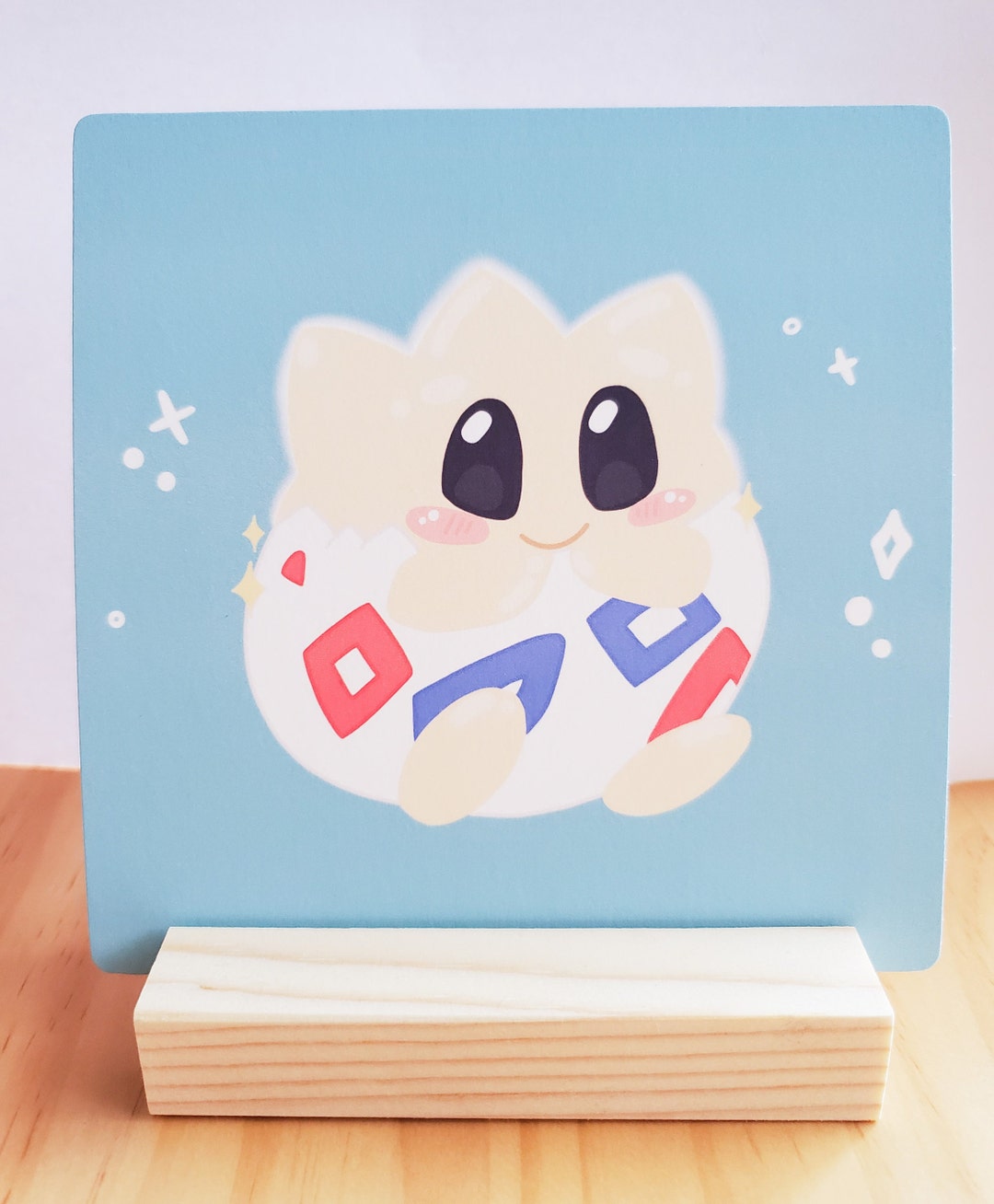 Togepi Art Print Kawii Anime Pokemon Art Print, Pokemon Art, Pokemon Go ...