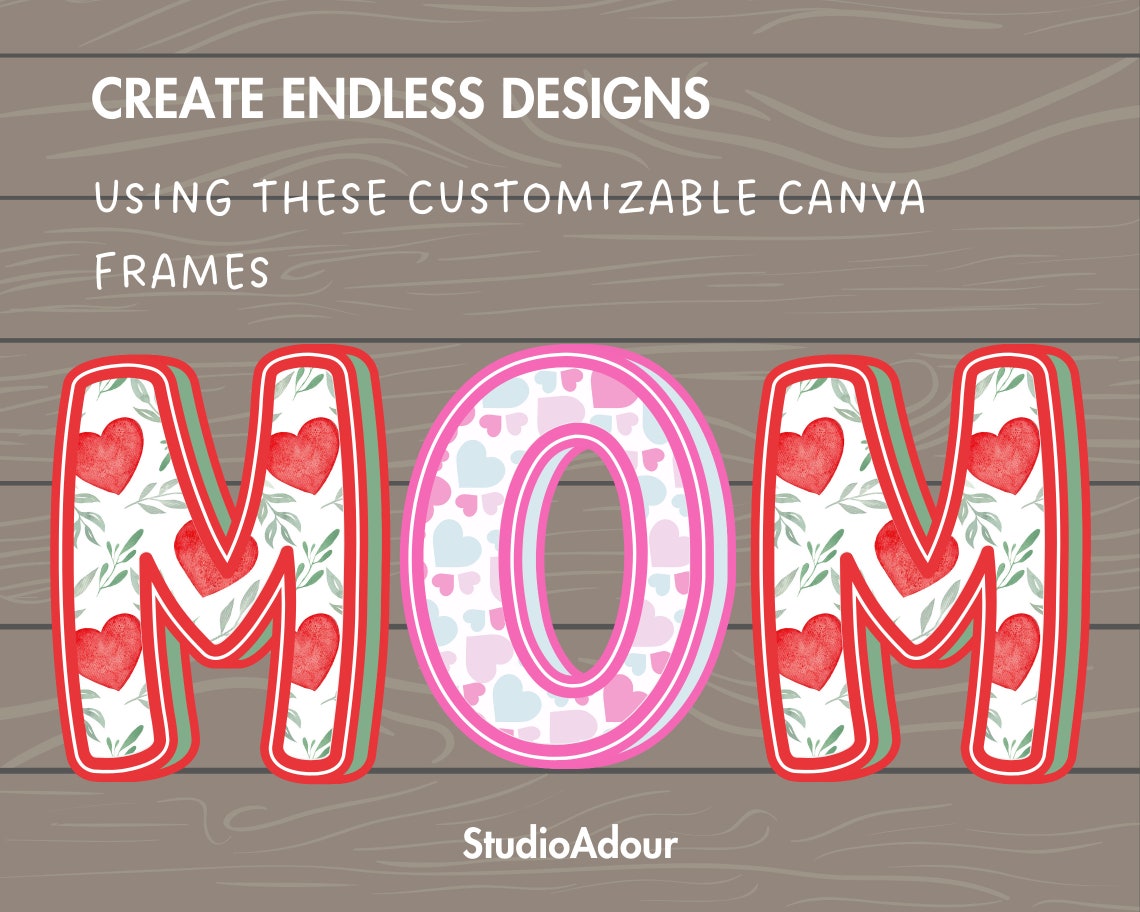 Design Your Own Doodle Alphabet on Canva, Doodle Letters & Numbers ...