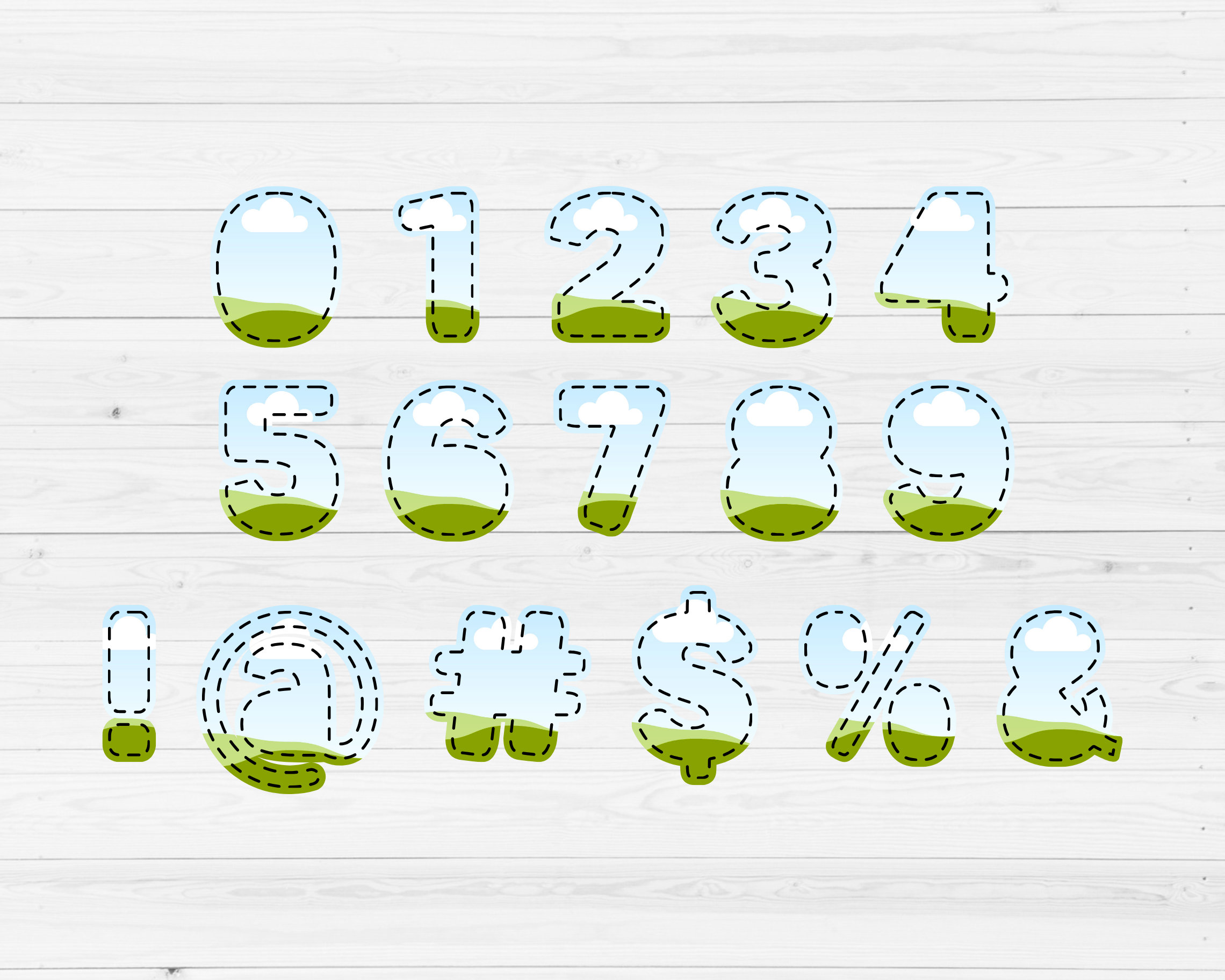Design Your Own Stitch Letters & Numbers on Canva, Doodle Letters ...