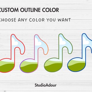 Design Your Own Music Notes Canva Frame, Editable Music Symbol Canva ...